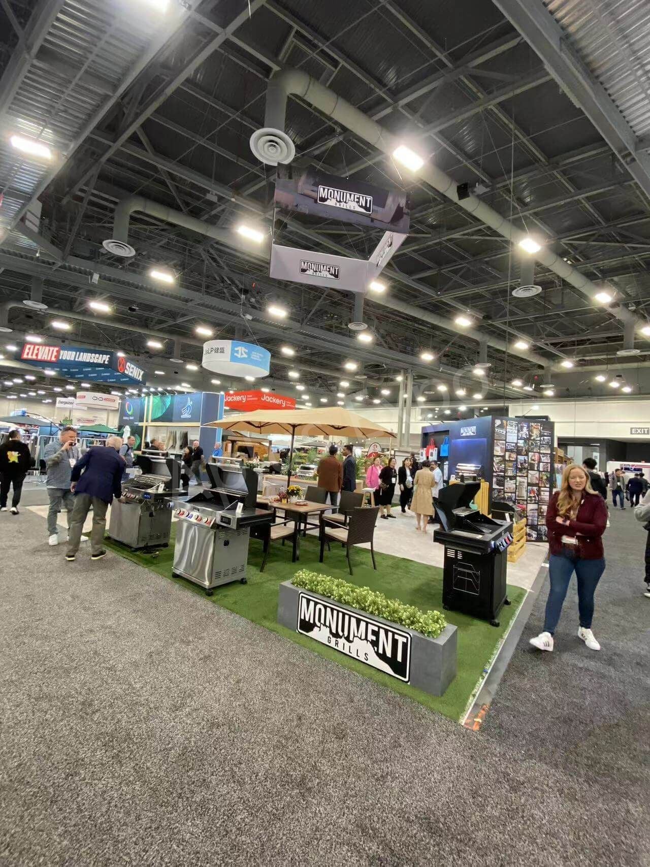 MONUMENT 30′x30′ NHS 2024 Stand - aplusexpo