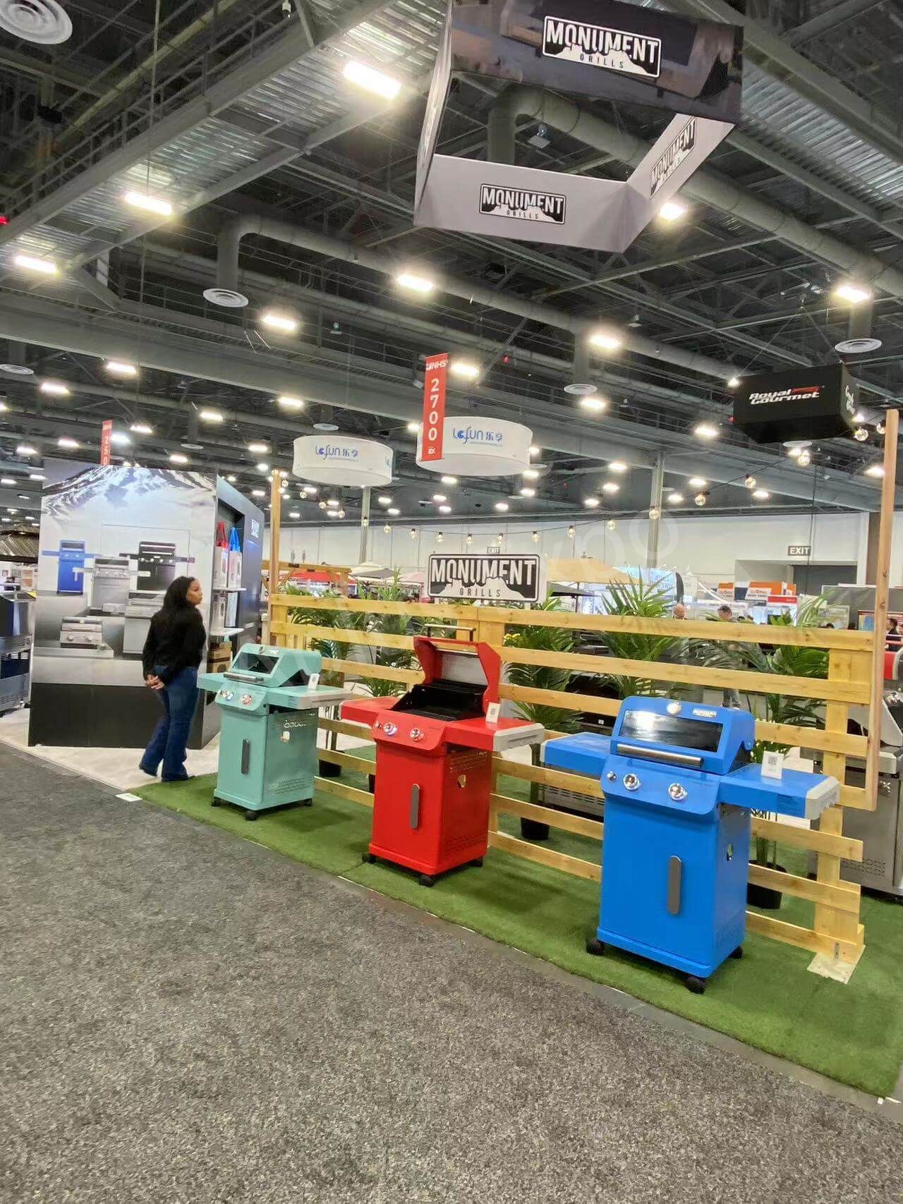 MONUMENT 30′x30′ NHS 2024 Stand - aplusexpo